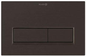 Kludi Unifix - Ovládání splachování, kartáčovaný černý chrom 32PP01N2