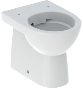 Geberit Selnova Compact - Stojící WC, zadní/spodní odpad, Rimfree, bílá 500.394.01.7