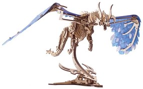 Ugears 3D dřevěné mechanické puzzle Vířící drak