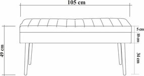 Jídelní set Vina Atlantic Pine and Green, 4 ks