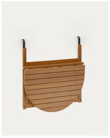 Závěsný balkonový stolek z masivu akácie 50x70 cm Amarilis – Kave Home