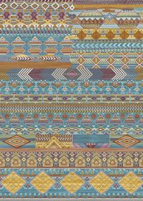 BE Koberec Malaga 8172 MULTI - vícebarevný obdélníkový Rozměr: 120x180 cm