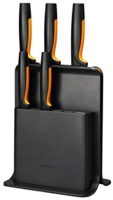 FISKARS - Blok s noži, 5 ks, černá/plast 1057554