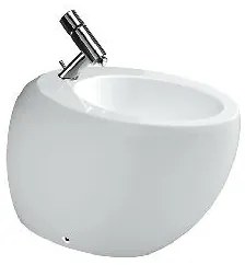 Laufen Il Bagno Alessi One - Stojící bidet, zadní přívod, s LCC, bílá H8329714003041