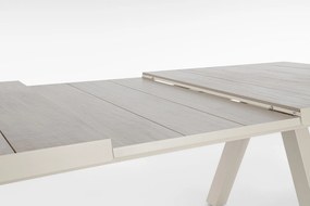 BIZZOTTO Rozkládací zahradní stůl KRION 205-265x103 cm světlý