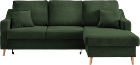 XXXLutz ROHOVÁ SEDAČKA, textil, tmavě zelená P & B - Sedací soupravy - 002310004965