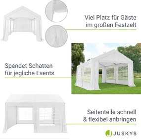 Juskys Zahradní párty stan Gala Velikost: 3 × 6 m