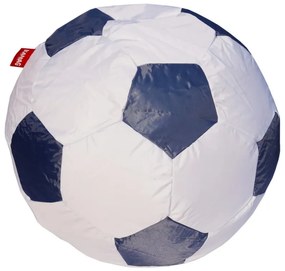 Sedací vak fotbalový míč 90 cm - gray