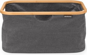 Skládací koš na prádlo/úložný box Brabantia 40l černý