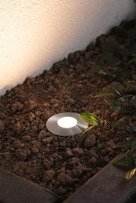 Paulmann 93949 Plug&Shine Mini, rozšiřovací set zápustných svítidel do exteriéru 3x2,5W LED 3000K stmívatelné, stříbrná, IP65