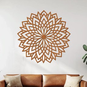 dřevo života Mandala DOBRÉ NÁLADY Zvolte rozměr (cm): 40x40, Zvolte barvu dekoru: Třešeň