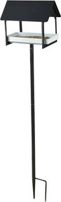 Krmítko pro ptáky HENRY 126 cm tmavě šedé