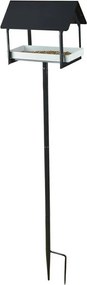 Krmítko pro ptáky HENRY 126 cm tmavě šedé