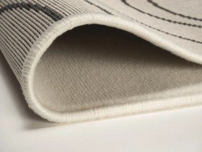 Alfa Carpets Kusový koberec Kruhy cream ROZMĚR: 120x170