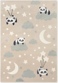Hanse Home, Dětský koberec Adventures 106428 Beige Multicolor, 160x235, béžová, dětský pokoj