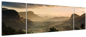 Obraz - Kubánské vrcholky (170x50 cm)