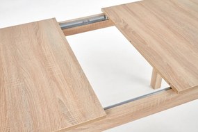 Jídelní rozkládací stůl MAURYCY — 118(+40cm)x75x76 cm, více barev Bílá