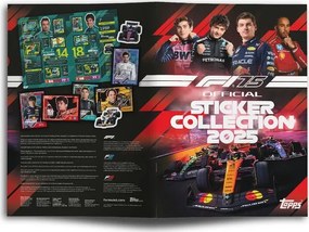 Samolepky Topps F1 2025 Special Anniversary Edition