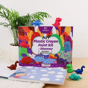 Tookyland Kreativní sada První voskovky 2 v 1 Dinosaurus