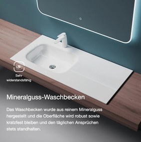 design umyvadlo COLOSUM G04 120-144cm Velikost: 100