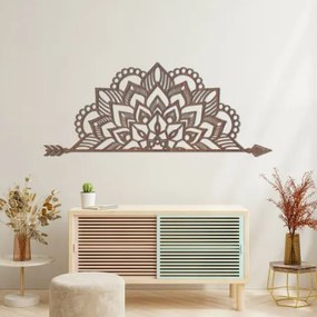 Mandala na zeď - Moderní dřevěná dekorace v boho stylu | SENTOP HDF0492