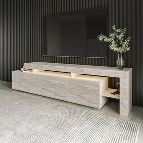 Televizní stolek Beliz Travertine