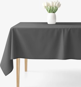 Goldea hranatý ubrus 100% bavlněné plátno - tmavě šedý 100 x 140 cm