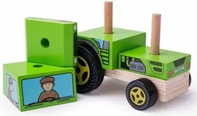 Bigjigs Baby Nasazování traktor / od 12 měsíců