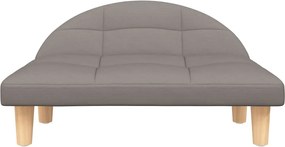 Pelíšek pro psy taupe 70 x 52 x 30 cm textil 171936