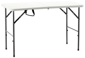 Skládací cateringový stůl PEGGY 120 cm bílý
