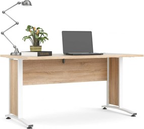 FALCO Psací stůl Office 80400/71 dub sonoma/bílá