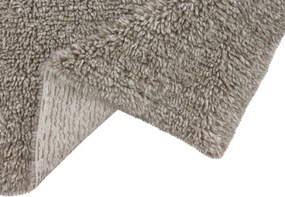 Lorena Canals, AKCE: 170x240 cm Vlněný koberec Tundra - Blended Sheep Grey, šedá, dětský pokoj