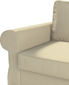 Potah na pohovku IKEA Backabro 2-místná, rozkládací barva krémová látka lesklé, pletený vzor