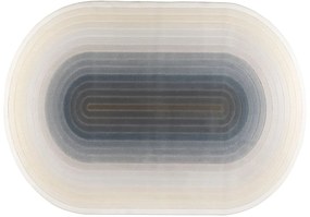 OnaDnes -20% Modro bílý koberec ZUIVER OLYMPIC 200 x 290 cm