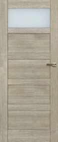 Interiérové dveře vasco doors BRAGA model 2 Průchozí rozměr: 70 x 197 cm, Orientace dveří: Levé dveře, Dekor: Dub stříbrný