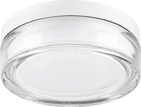 LA 1010210 CYFT XL Přisazené nástěnné a stropní svítidlo, 2700/3000/4000 K, 15 W, PHASE, 125°, IP65 černá / čirá - BIG WHITE (SLV)