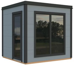 Sauna PALMAKO GRACE 5,3 m² outdoor Barva: Světlé šedá + antracit