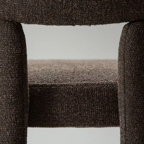 Hnědá barová židle (výška sedáku 68,5 cm) Aole – DAN-FORM Denmark