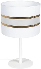Stolní lampa CORAL 1xE27/60W/230V bílá
