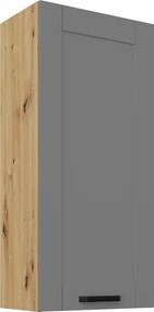 LUNA du | horní skříňka 50 G-108 1F s policemi | 50 cm | EXTRA VYSOKÁ | UNI dvířka | artisan/šedá