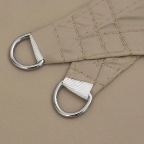 Stínící plachta oxfordská látka obdélníková 5 x 8 m taupe 135441