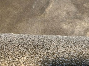 Kusový koberec Apollo soft šedý (Varianta: Kulatý průměr 67 cm)