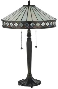 Endon 70935 - Stolní lampa Tiffany FARGO 2xE27/60W/230V pr. 41,5 cm