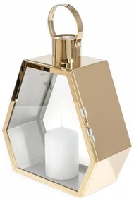 Estilo Home Dekorační lucerna 43 cm zlatá 5905623251035