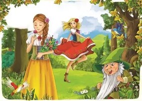 ART PUZZLE 5619 Puzzle Pohádková růže / 100 dílků / od 6 let