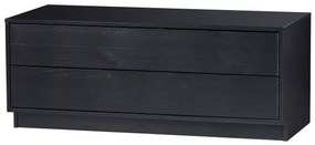 Komoda farah 40 x 100 cm černá MUZZA