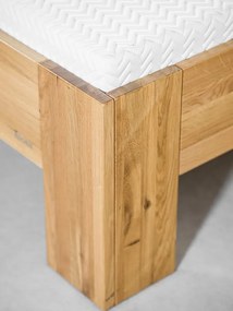 AHORN Dvoulůžková postel GRADO - dub divoký ROZMĚR: 200 x 220 cm