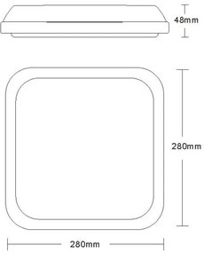 Lucide 79193/24/31 - LED Koupelnové svítidlo TISIS LED/24W/230V IP54