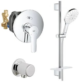 Set sprchová sada Grohe Vitalio SmartActive 26598000, vanová baterie Grohe Start 23558002, 28626000