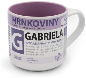 Hrnek se jménem GABRIELA Hrnkoviny